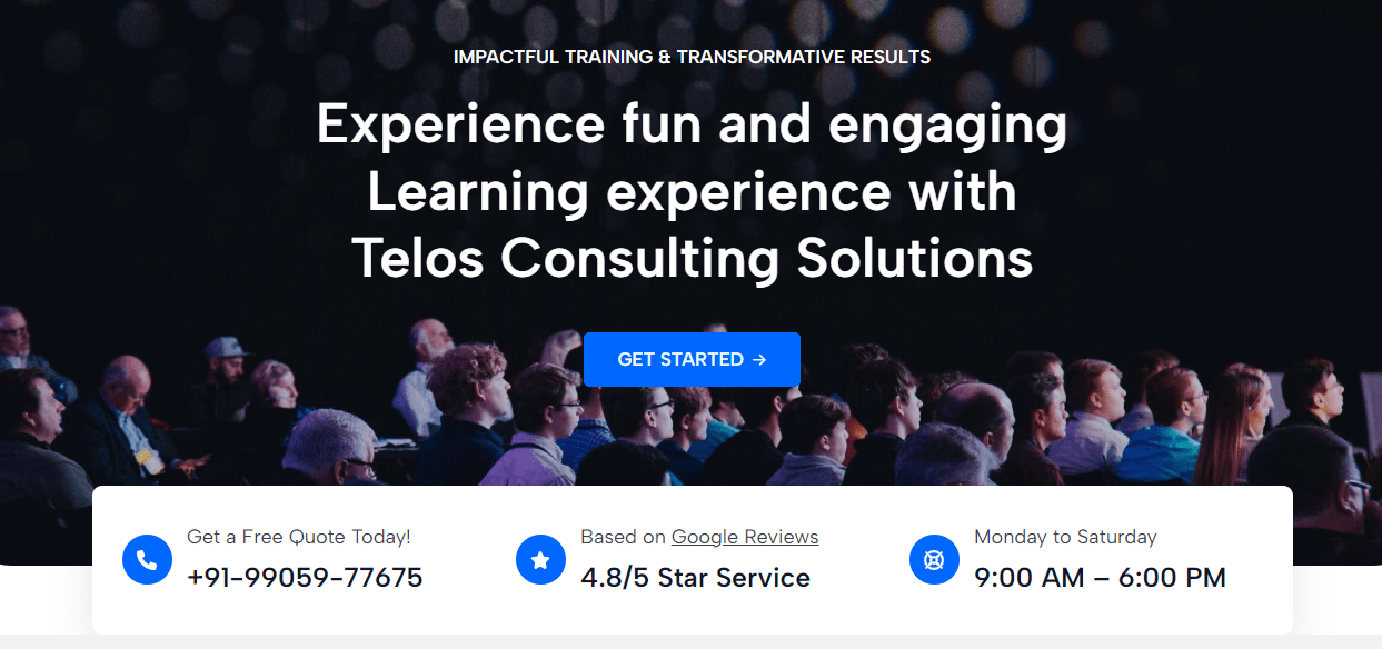 Empowering Growth: Transforming Telos Consulting Solutions Online Presence - Telos Digital Solutions